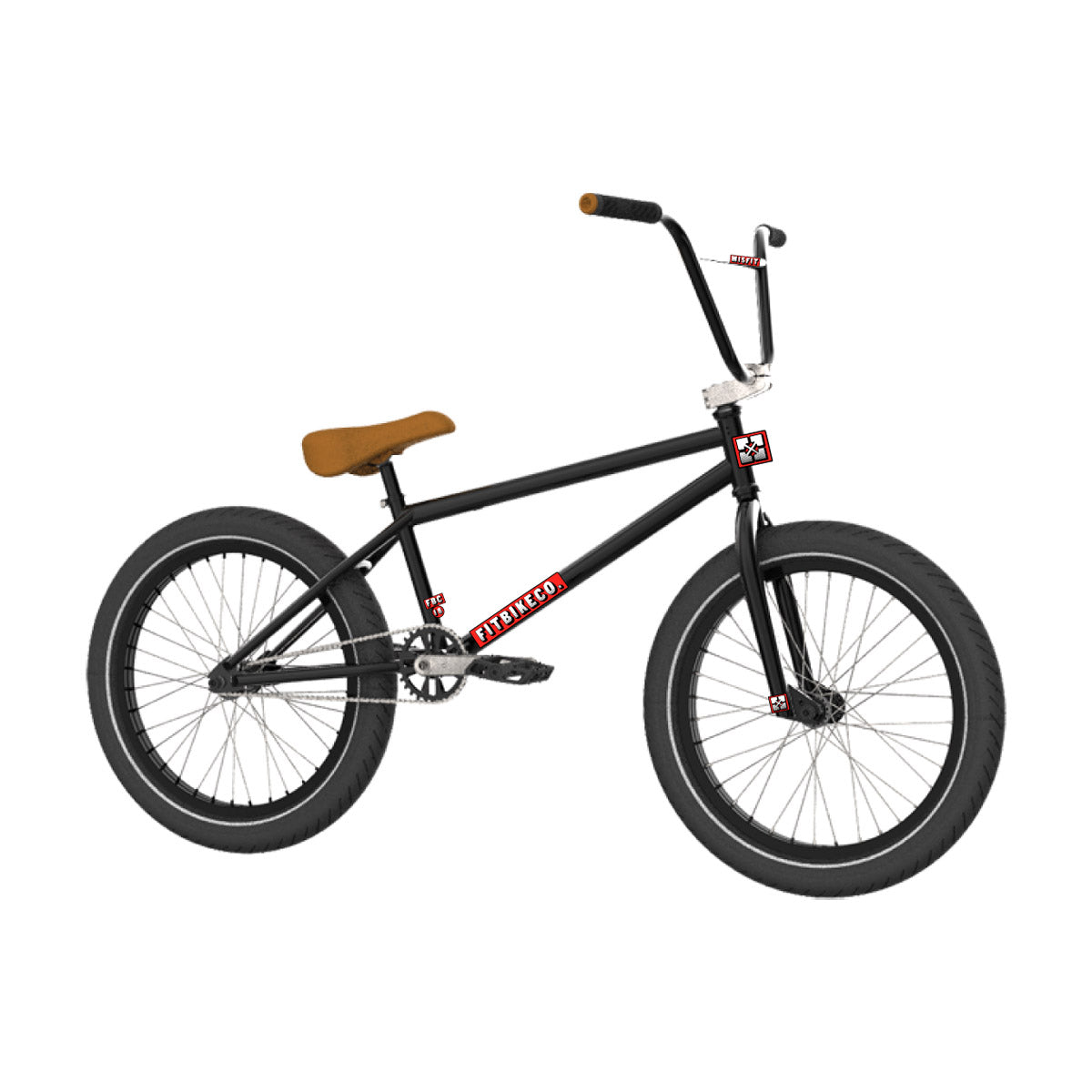 FIT 18" Misfit Complete BMX Bike - Gloss Black | Waller BMX