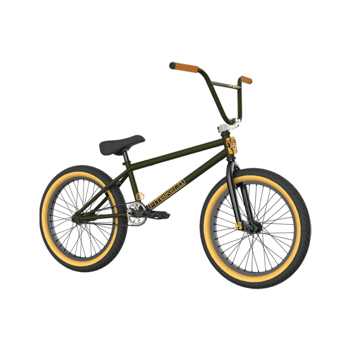 FIT 18" Misfit Complete BMX Bike - Jungle Green | Waller BMX