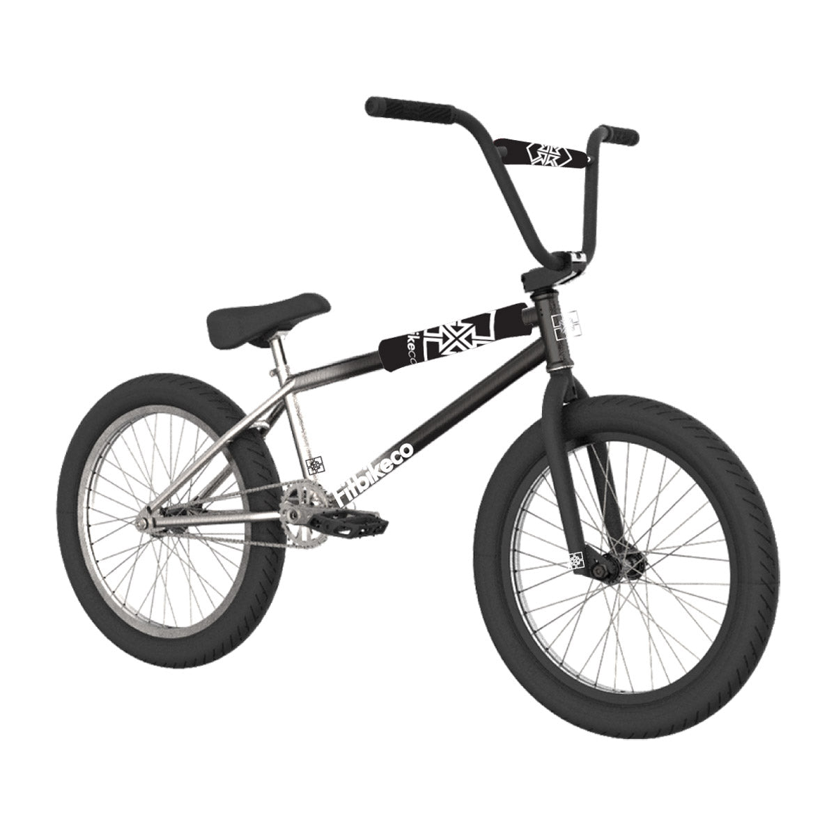 FIT Series 22 Complete BMX Bike - Silver Fade | Waller BMX