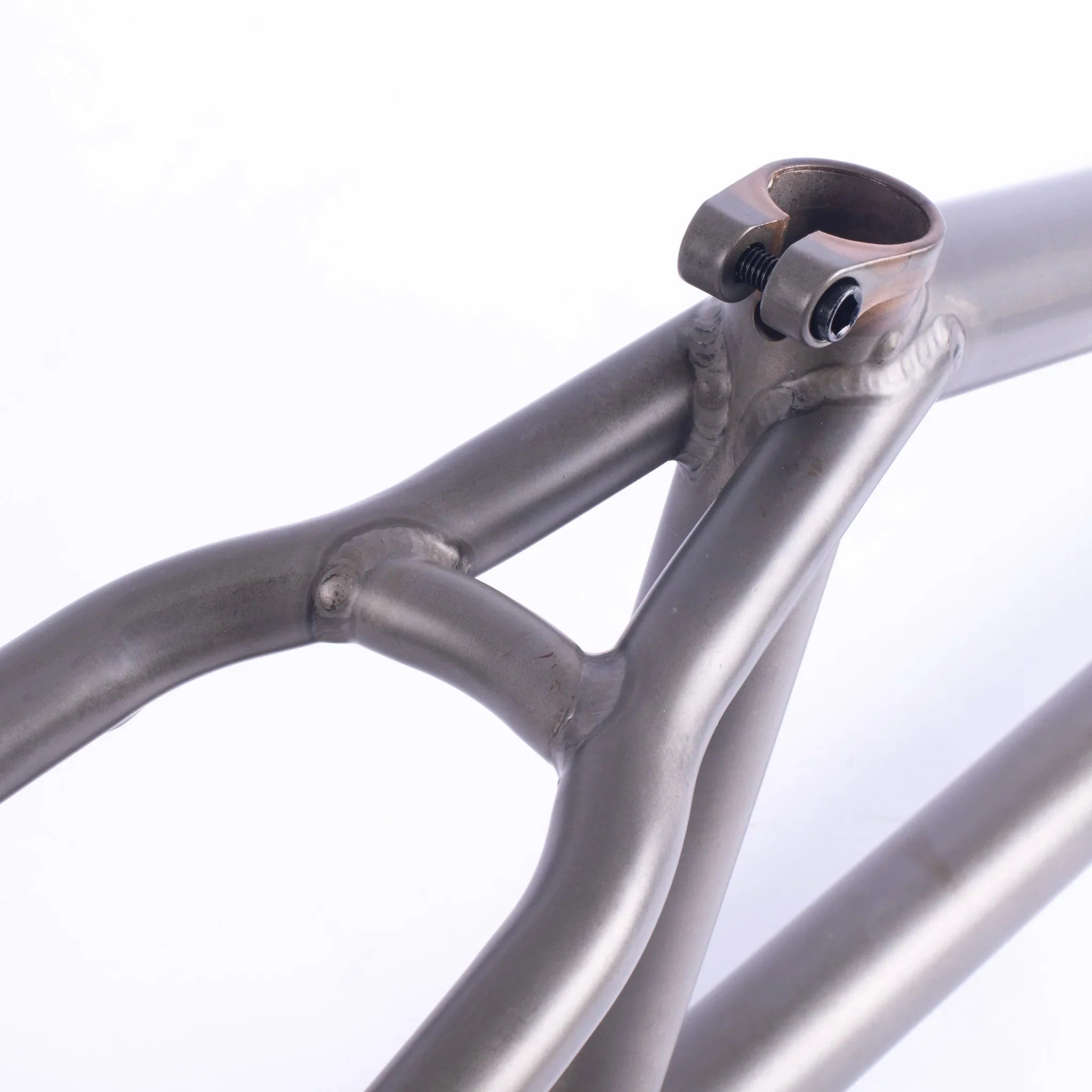 Cult Hawk 18" Frame - Phosphate Raw Clear | Waller BMX