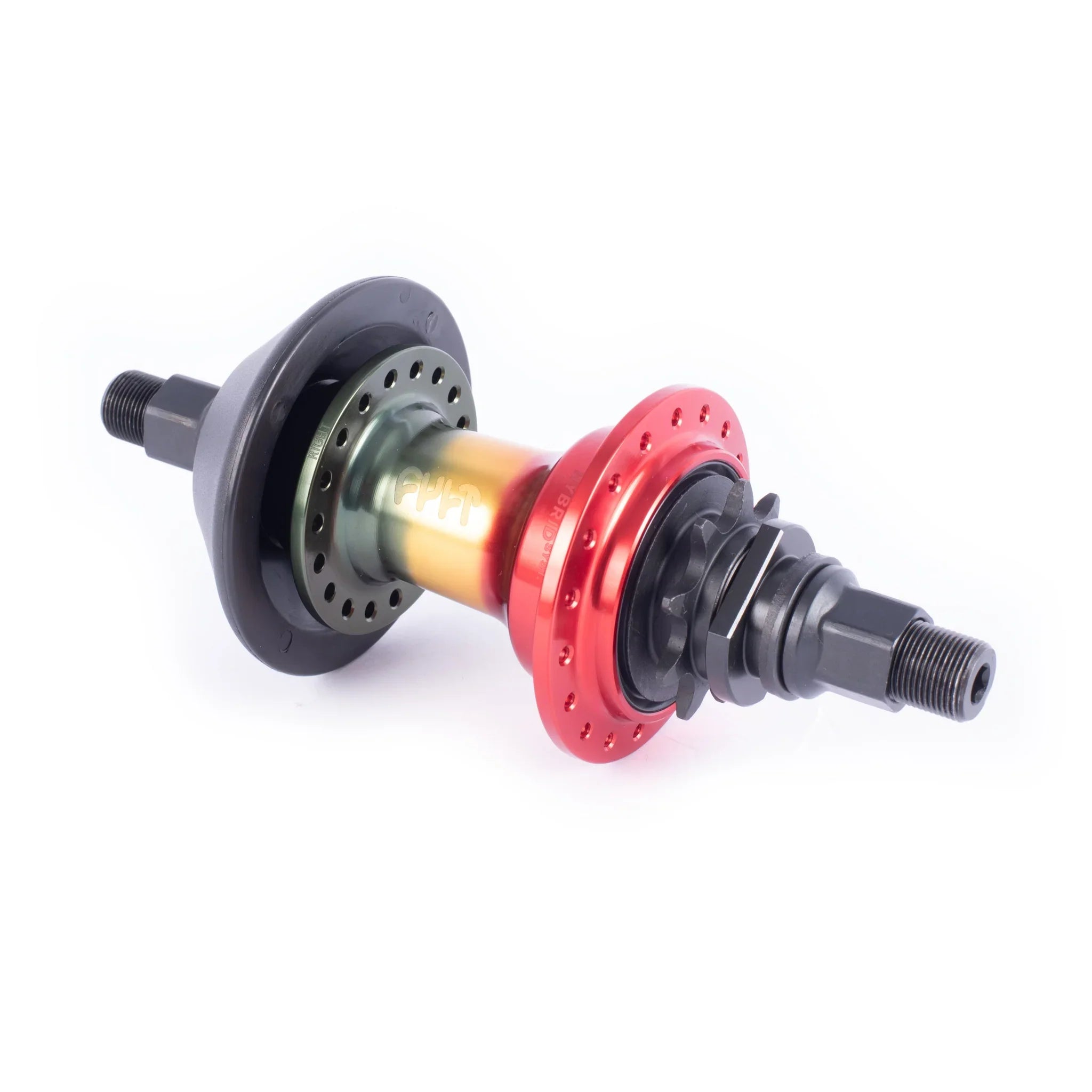Cult LHD Hybrid Hub - Rasta 9 Tooth | Waller BMX