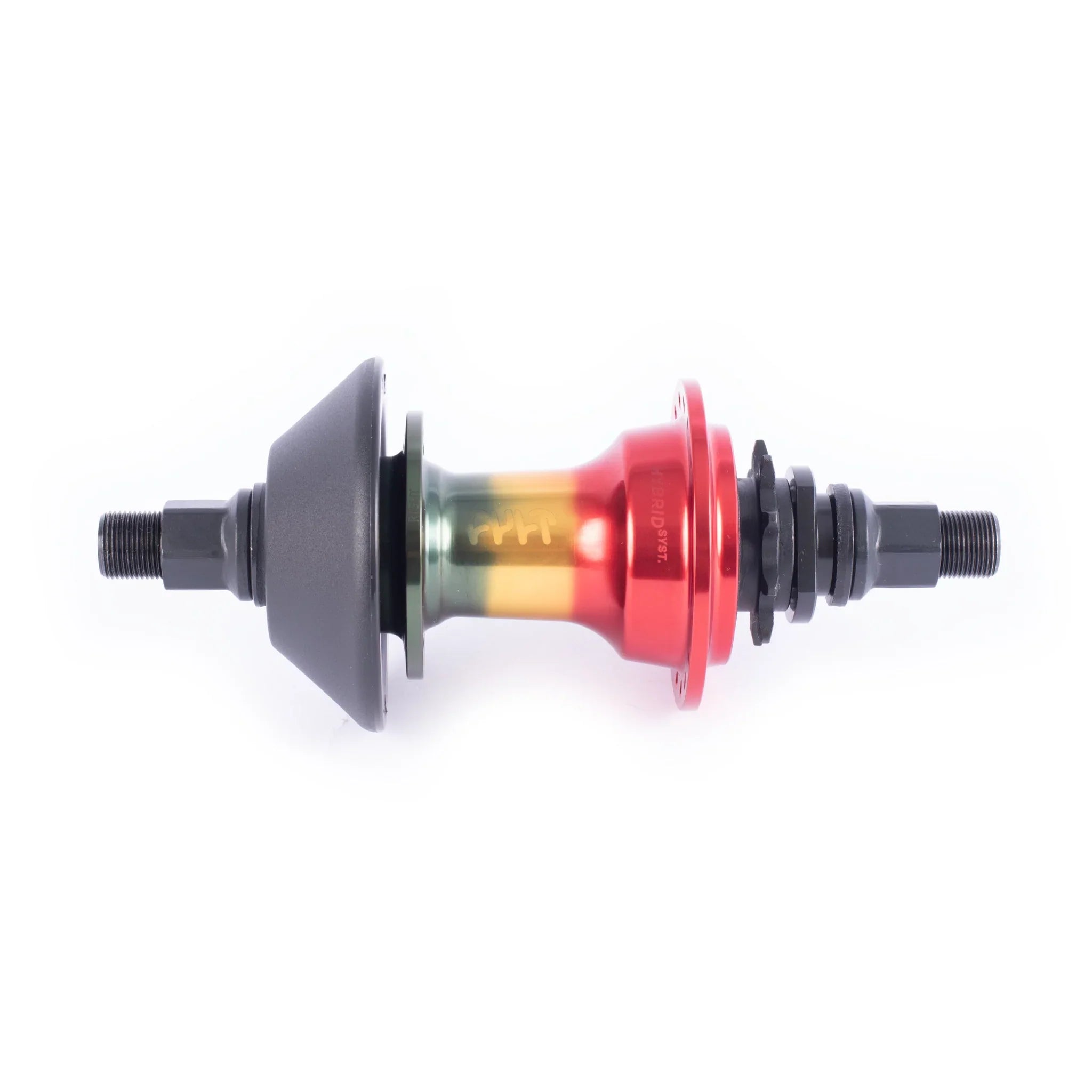 Cult LHD Hybrid Hub - Rasta 9 Tooth | Waller BMX