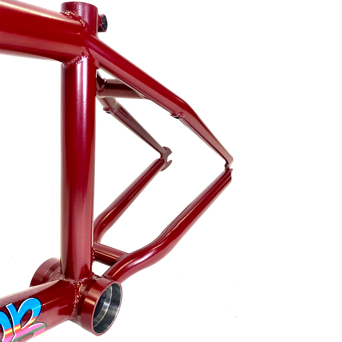 S&M Hoder BTM Frame Brick Red | Waller BMX