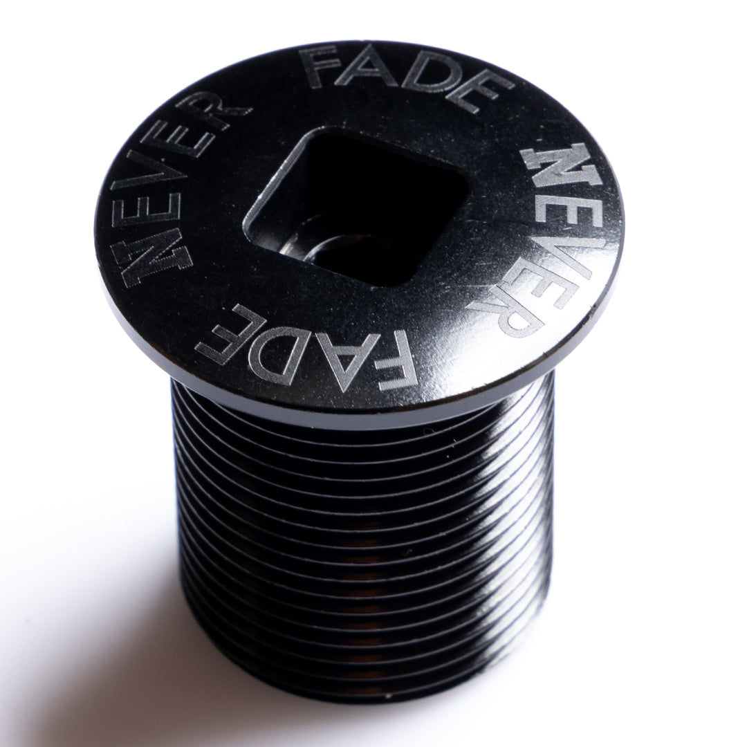 Cult Never Fade Fork Top Cap - Black H24 | Waller BMX