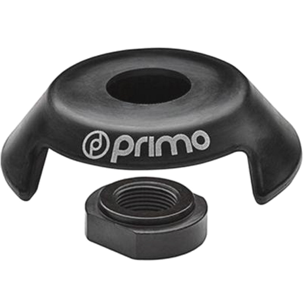 Primo Freemix DSG plastic hubguard with cone nut Black 14mm | Waller BMX